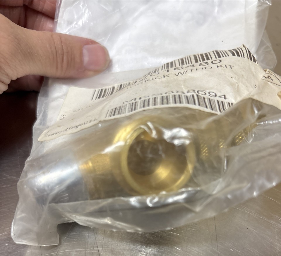 ECOLAB Quick Fill Sidekick Wasting Tee, 3/4 in, Brass 92018480 | eBay