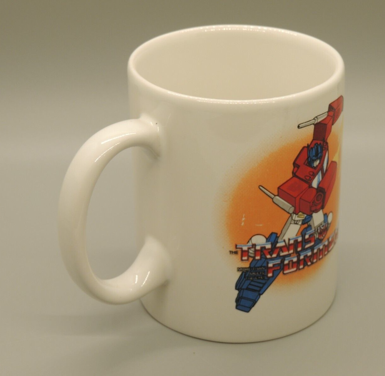 Hasbro Transformers Mug Coffee Tea Ceramic Cup 2014 Optimus Prime