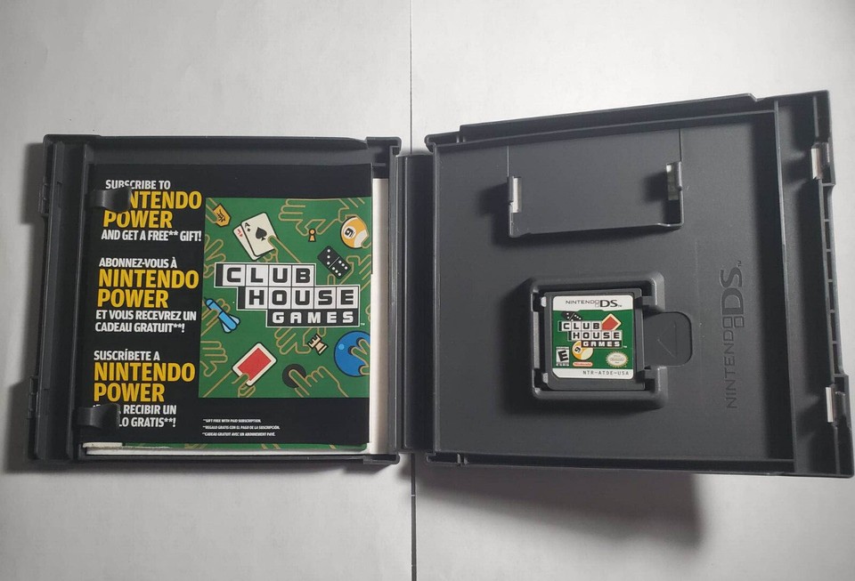 Clubhouse Games (Nintendo DS, 2006) CIB 45496735555| eBay