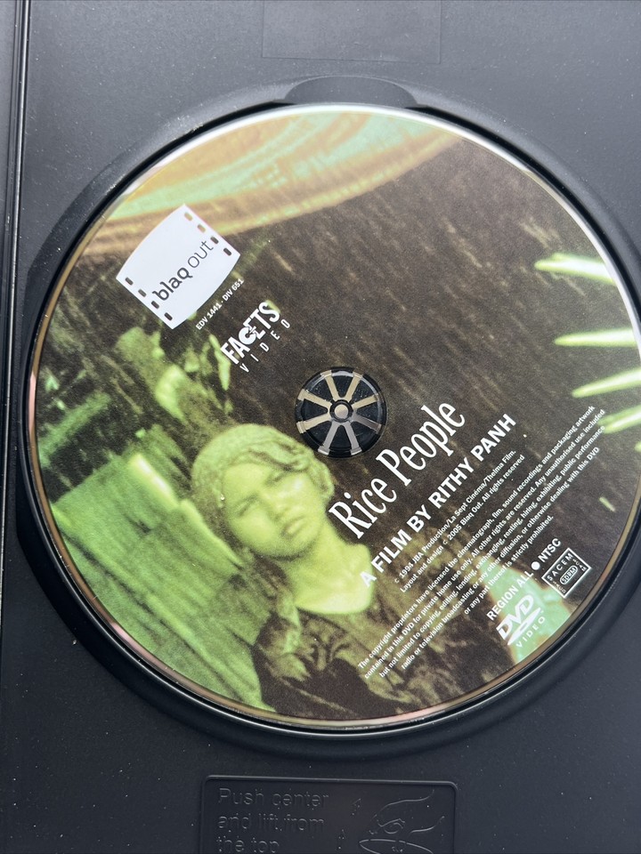 RICE PEOPLE (1994) DVD Facets Video Blaq Out RITHY PANH MOM SOTH PENG ...
