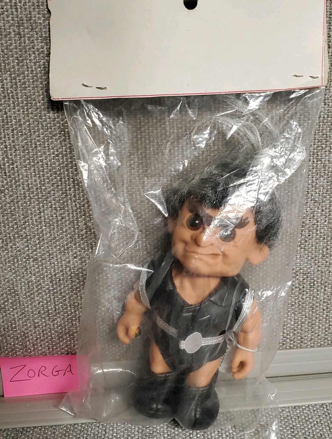 Doomslayer Troll Wrestler Zorga 5" Doll w/ Gray Hair by Russ, Rare | eBay