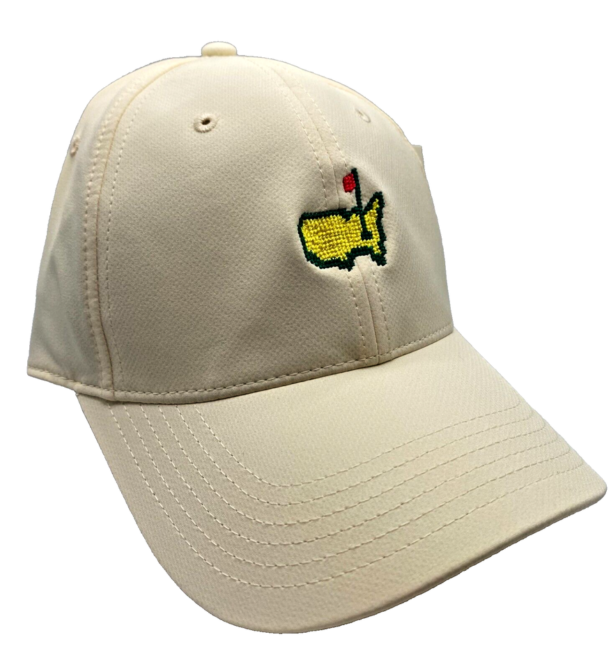 2026 Masters Butter Yellow Needlepoint Logo Men's Golf Hat Augusta ...