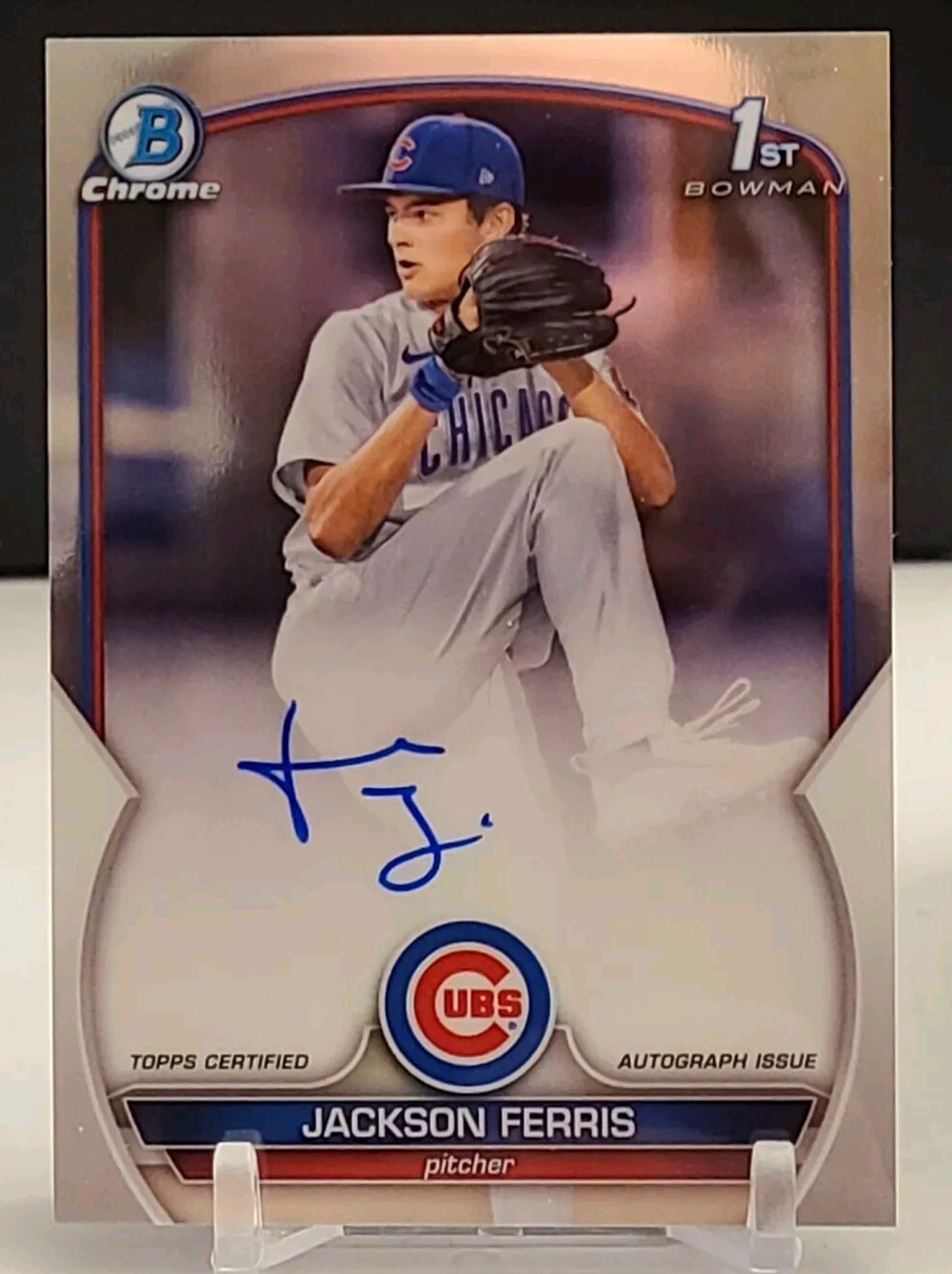 2023 Bowman Jackson Ferris Chrome Autograph #CPA-JF 1st Bowman RC | eBay