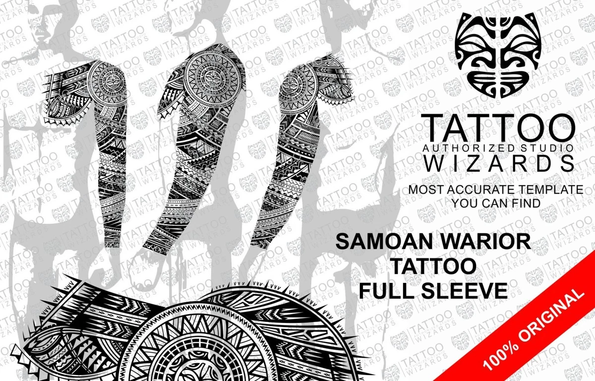 Samoan Drawing Warrior