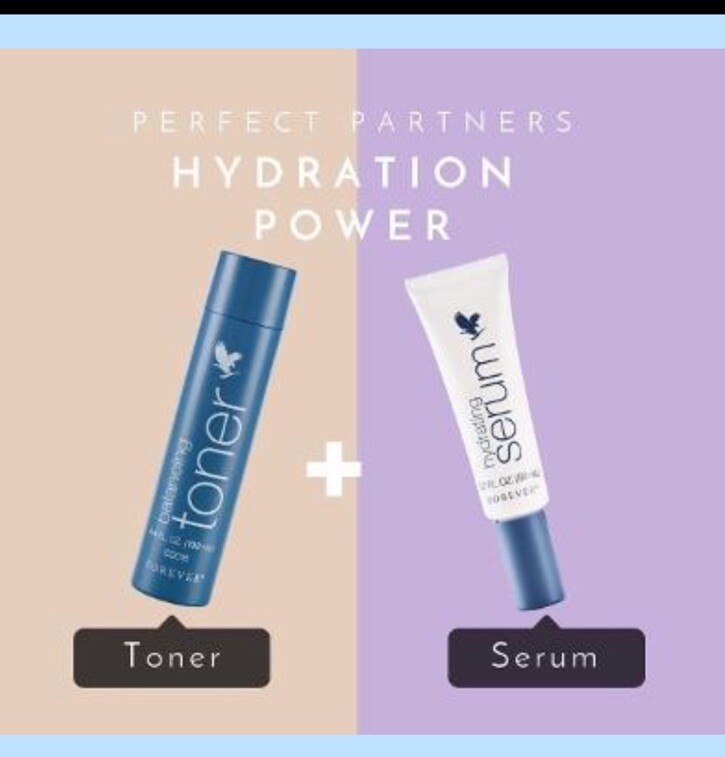 Forever Hydrating Serum And Forever Balancing Toner Pack | eBay