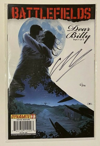 Dynamite Battlefields Dear Billy #1 Garth Ennis Comic w/ COA 12/299 | eBay