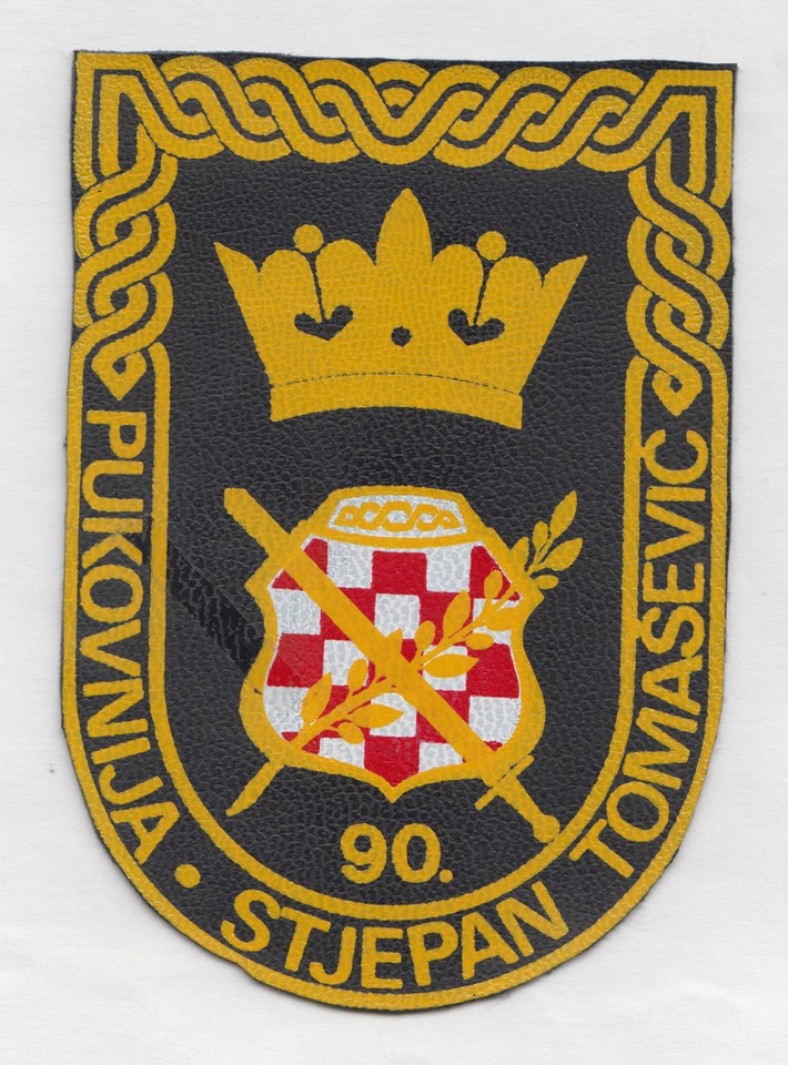 🔴CROATIA ARMY HVO 90 REGIMENT- BRIGADE STJEPAN TOMASEVIC - NOVI TRAVNIK ...