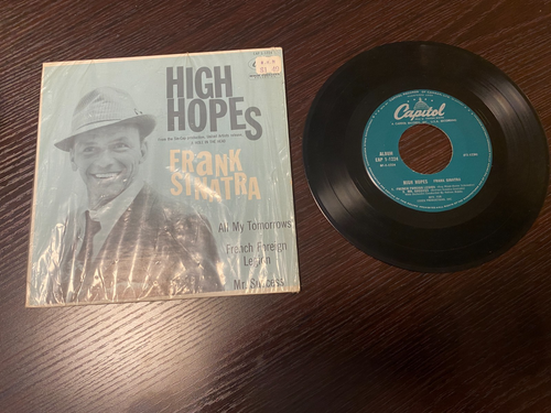 Frank Sinatra High Hopes 45 RPM 7" Record | eBay