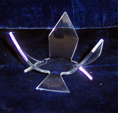 4" ACRYLIC DISPLAY STAND SEA SHELL DECOR REEF CORAL | eBay