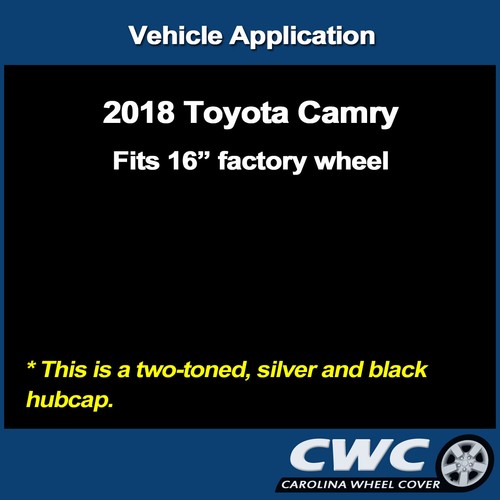 Hubcap for Toyota Camry 2018-2022 - Genuine OEM Factory 16" Wheel Cover ...