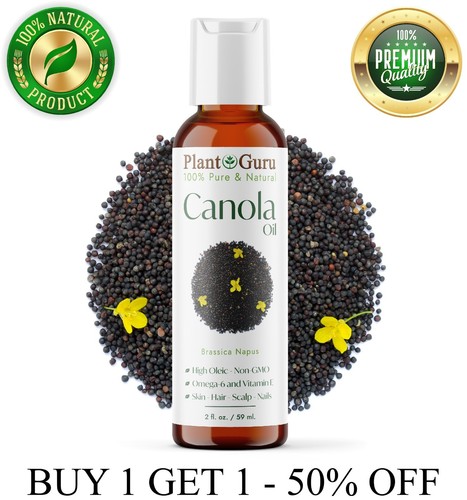 Canola Oil 2 oz. HIGH OLEIC 100% Pure Natural Carrier | eBay