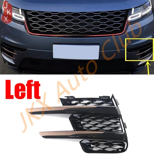 For 2017-2021 Range Rover Velar Left Fog Light Lamp Cover Bumper Grille ...