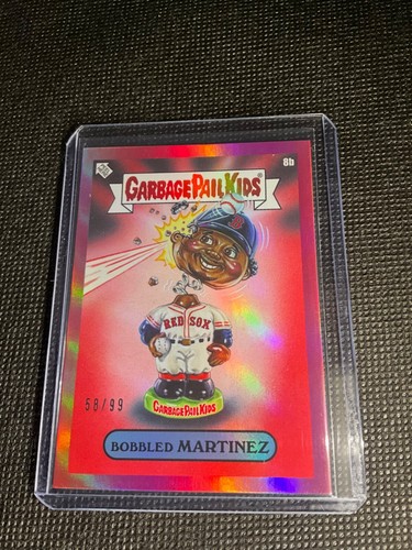 PEDRO MARTINEZ (2023 Topps Garbage Pail Kids GPK x MLB) PINK FOIL #’d ...
