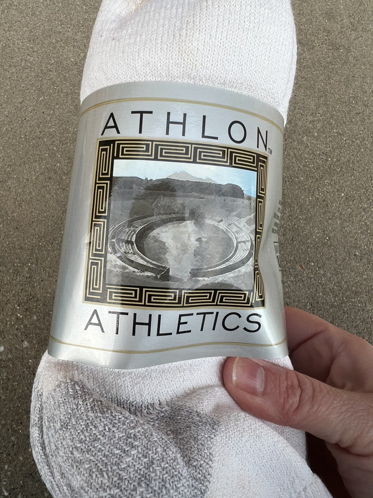 Athlon Athletics Vintage Socks Men’s Cotton Quarter Socks Ultra ...