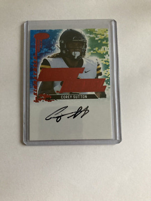 2022 Sage Corey Sutton Next Level Auto Rookie Card # NLS-CS | eBay