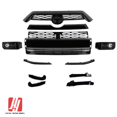 Fit 2014-2020 Toyota 4Runner Limited Front Bumper Body Kits Gloss Black ...