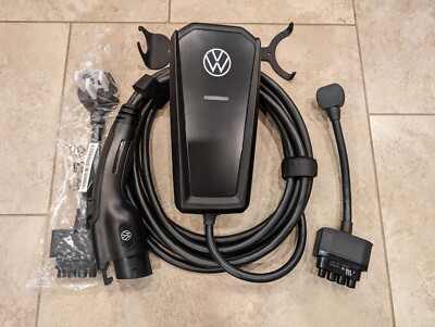 VW ID.4 EV Charger Volkswagen charging cable 120v 240v 32 Amps NEMA 14 ...