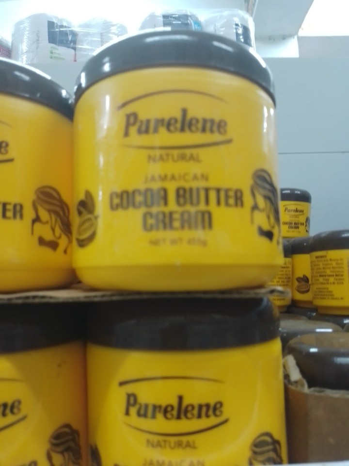 Jamaican Authentic Natura Cocoa Butter Cream 455g/Purelene | eBay