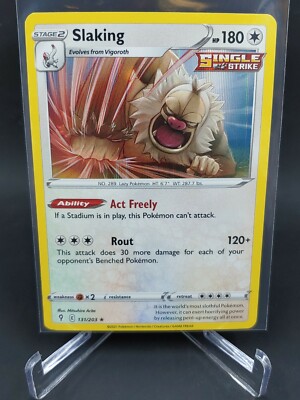 Pokemon Evolving Skies Holo Slaking 131/203 | eBay