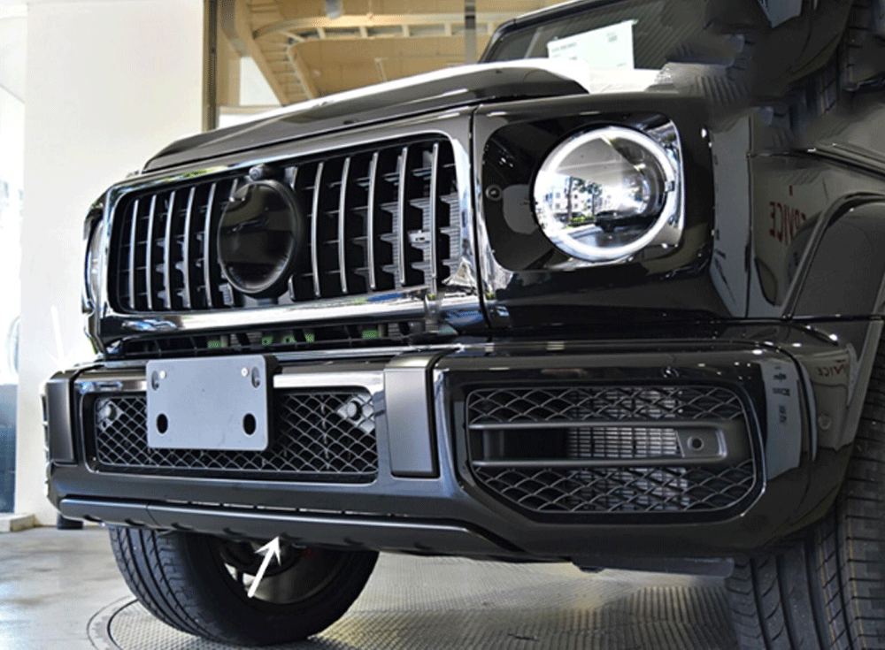Fits Benz G Wagon W464 W463 G500 G550 G63 Front Bumper Lip Spoiler DRY CARBON | eBay