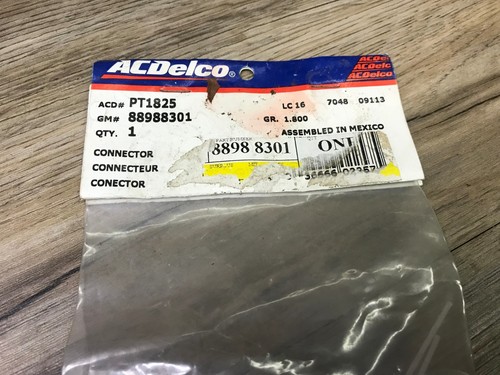 1998-2002 CHEVY CAMARO Z28 SS NOS GM PRESSURE SENSOR CONNECTOR WIRING ...