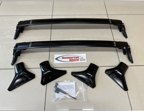 2025-2026 CROWN SIGNIA ROOF RACK CROSS BARS SET GENUINE TOYOTA PT278 ...