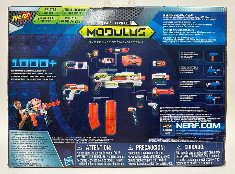 Nerf N-Strike Modulus Ionfire Blaster B4618 New Retail Package Free Shipping | eBay
