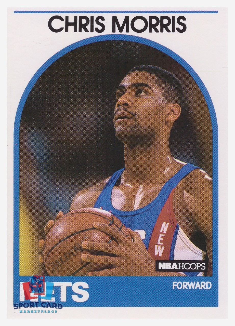1989-90 NBA Hoops #26 Chris Morris / New Jersey Nets | eBay
