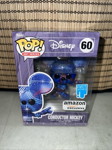 Funko Pop! Art Series Disney Conductor Mickey #60 Amazon Vinyl Figure ...