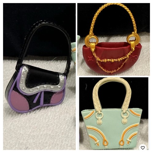 Barbie My Scene Fashion Avenue Bag Purse Hard Plastic Bag Purse Mattel ...