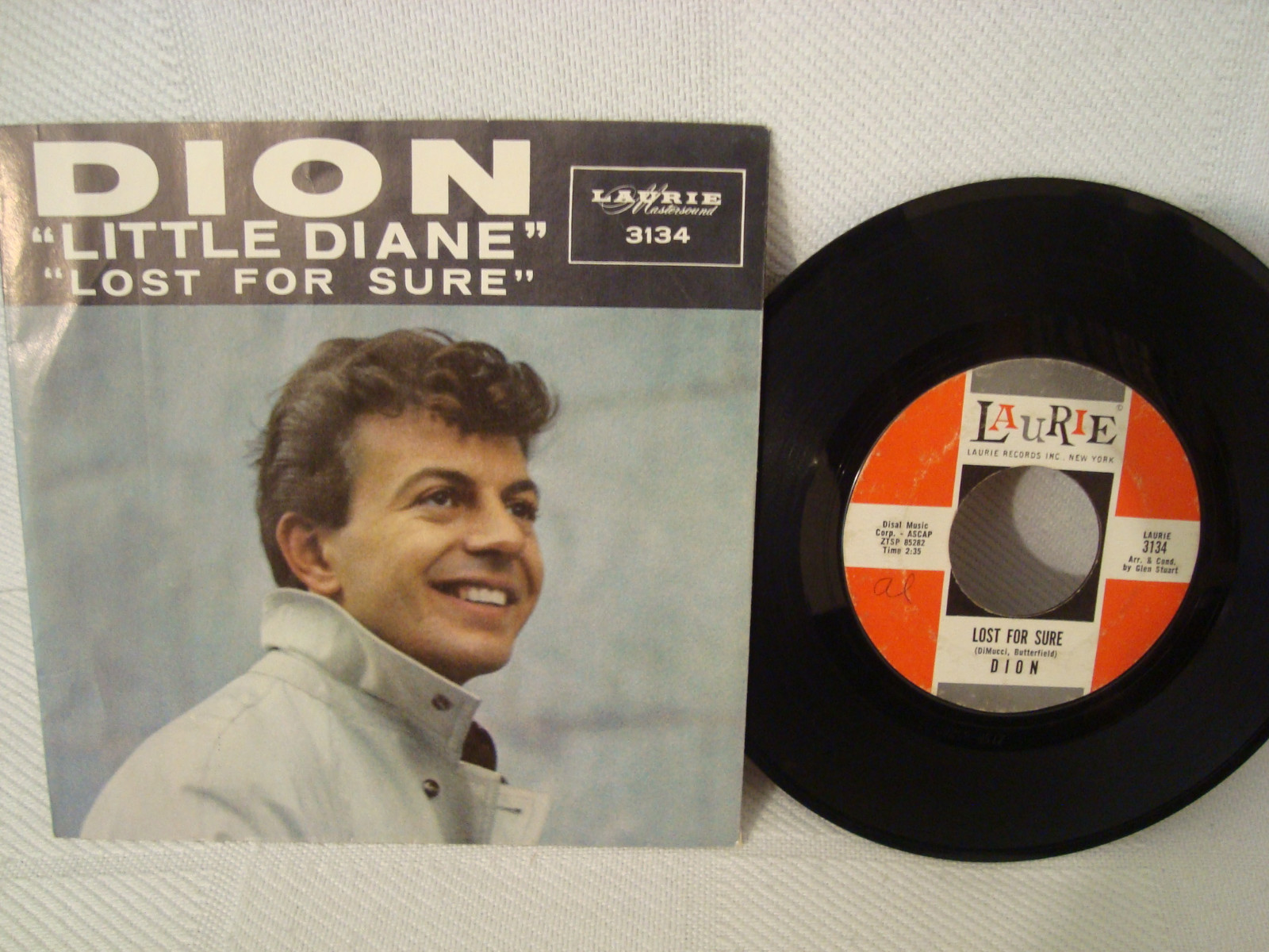 ]DION LITTLE DIANE / LOST FOR SURE WITH PICTURE.SLEEVE | eBay