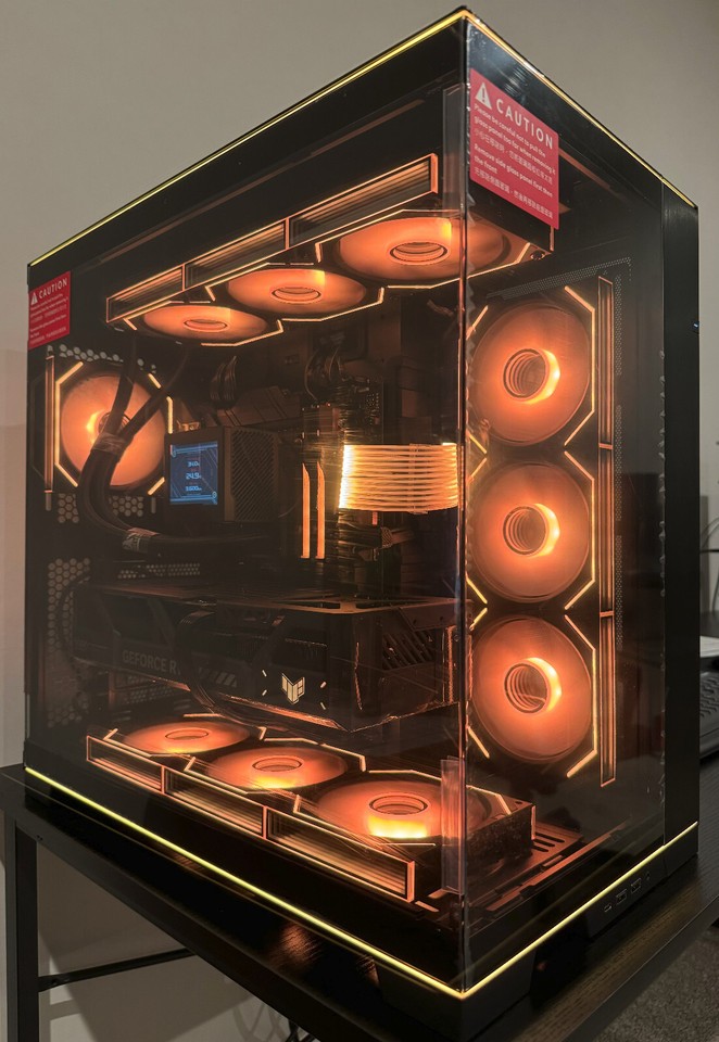 RTX 5090 RYZEN 7 9800X3D Custom Built Gaming PC 64GB RAM 4TB 990 Pro ...