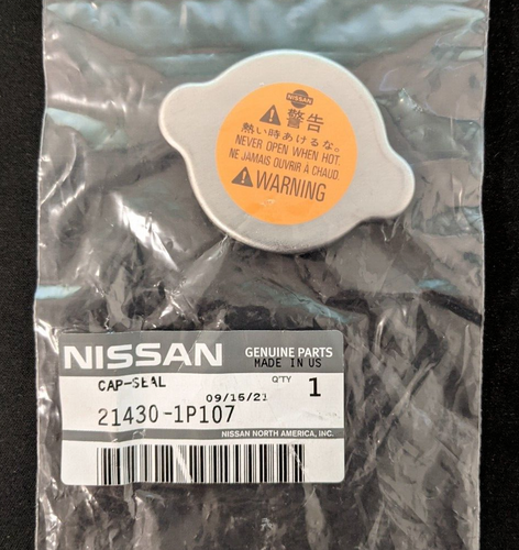 GENUINE OEM RADIATOR CAP ASSEMBLY for Nissan Frontier Pathfinder (21430 ...