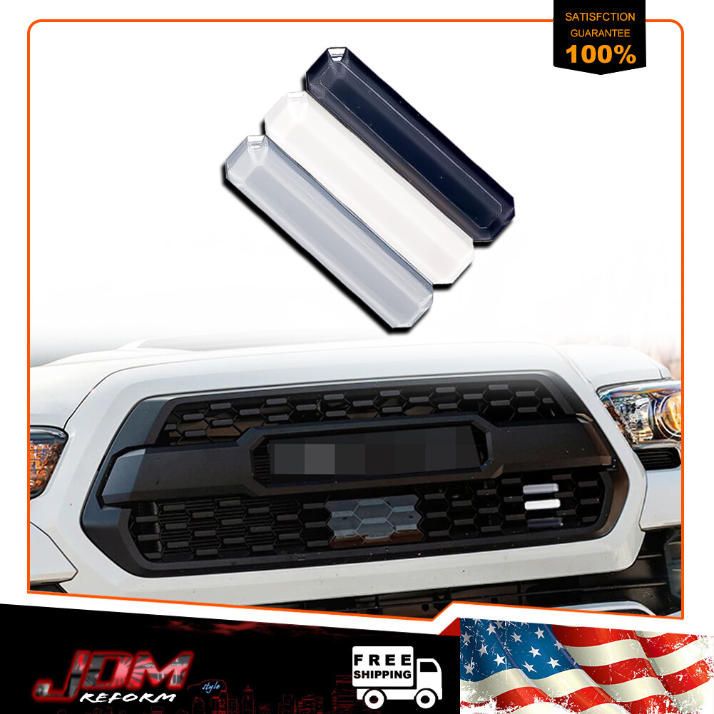 3D ABS Tri-color Front Grill Decal Stickers For Toyota Tacoma 4Runner ...