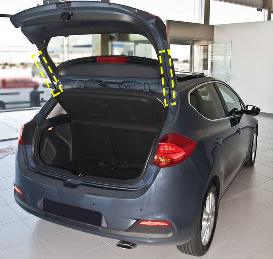 2x For Kia Ceed ED Hatchback 2006-2012 Rear Tailgate Boot Gas Struts ...