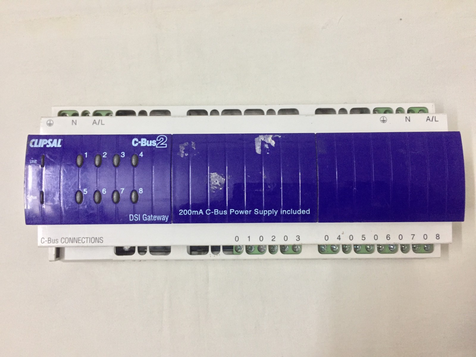 Clipsal L5508DSI C-Bus 2 DSI Gateway Inbuilt 200MA C-Bus Power Supply ...