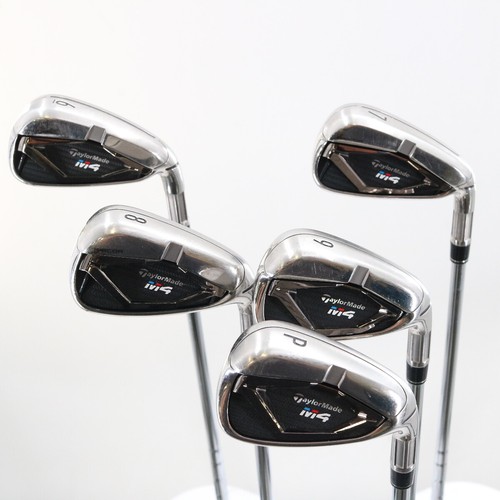 TaylorMade M4 Iron Set 6-P Steel KBS MAX 85 Stiff Flex Right-Hand G ...