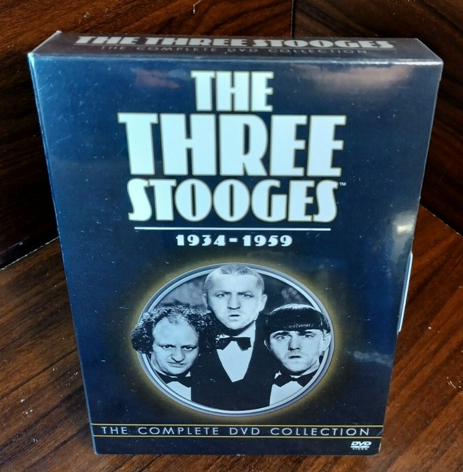 The Three Stooges: 1934-1959: The Complete DVD Collection - NEW-Free ...