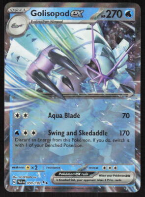 Pokemon TCG SV04: Paradox Rift #050/182 Golisopod ex NM | eBay