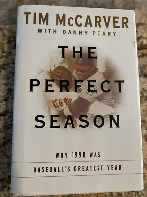Tim McCarver HOF Signed The Perfect Season Hardcover Book AUTO | eBay