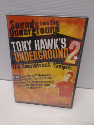 Tony Hawk's Underground 2 The Soundtrack Sampler CD Doors Ramones X NEW ...