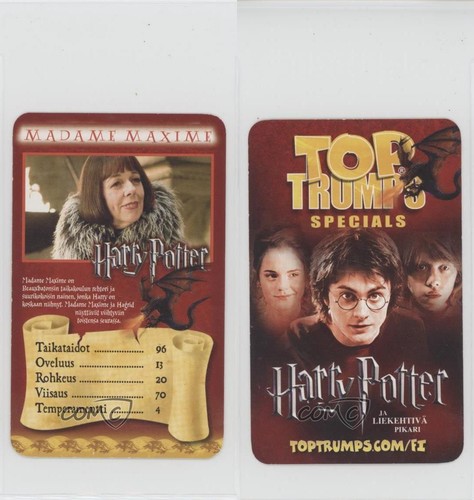 2005 Top Trumps Specials Harry Potter and the Goblet of Fire Madame ...