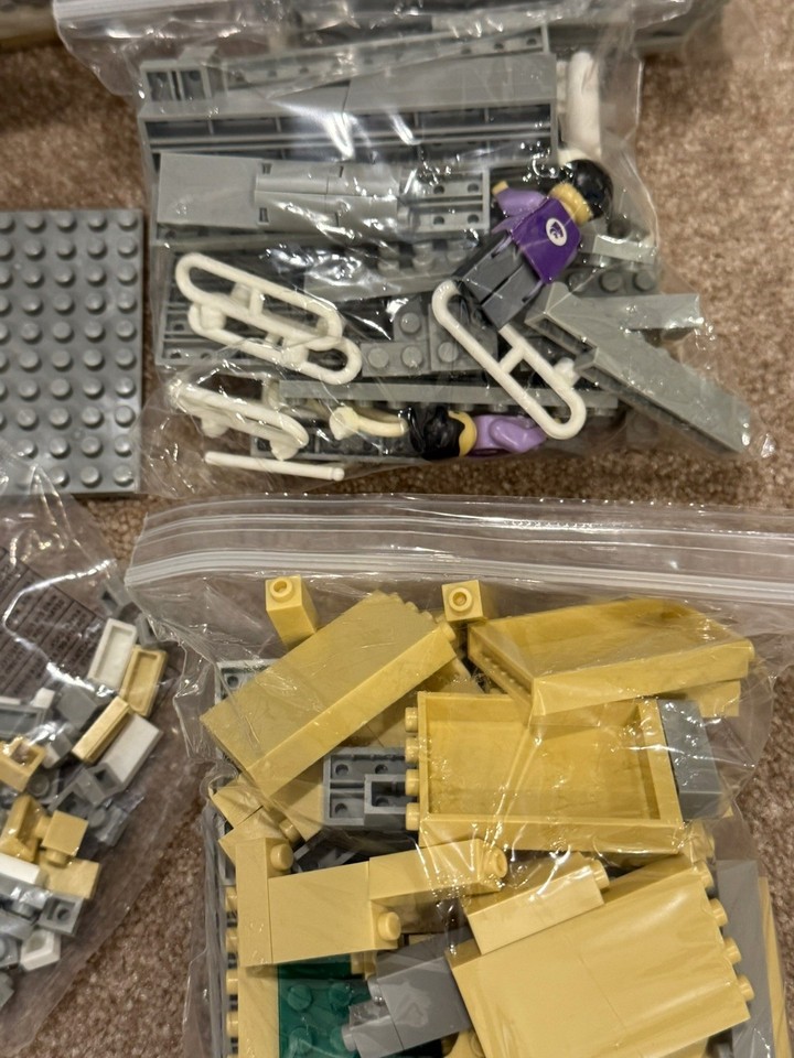 Vtg Set Compatible Building Blocks of Kansas State Univ FB Stadium w ...