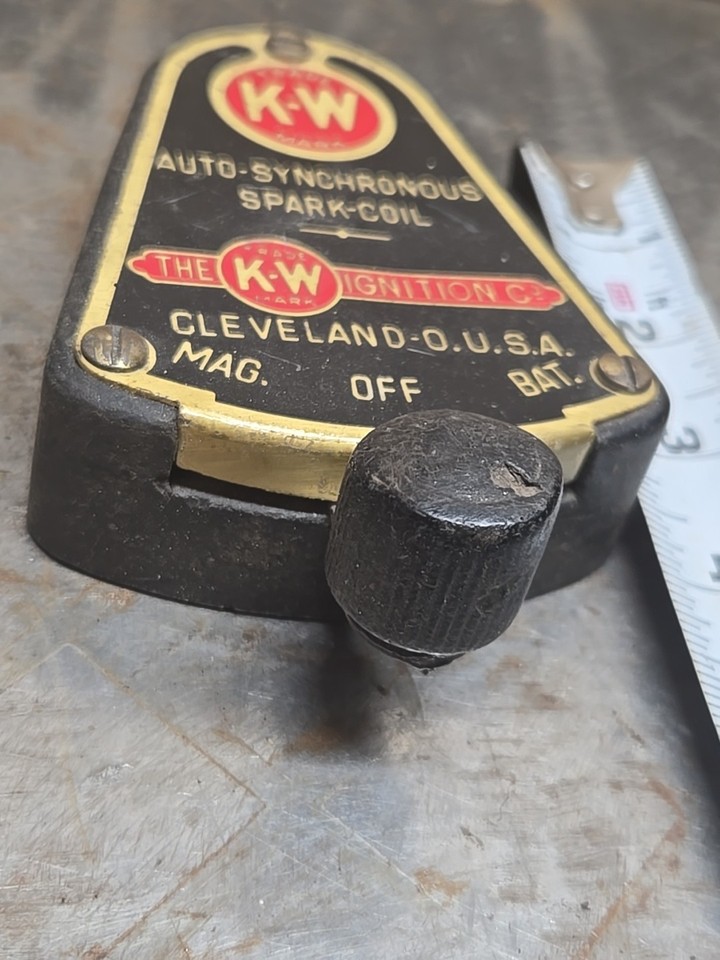 Antique Ford Model T Spark Coil Box Switch KW Ignition Co. Auto ...