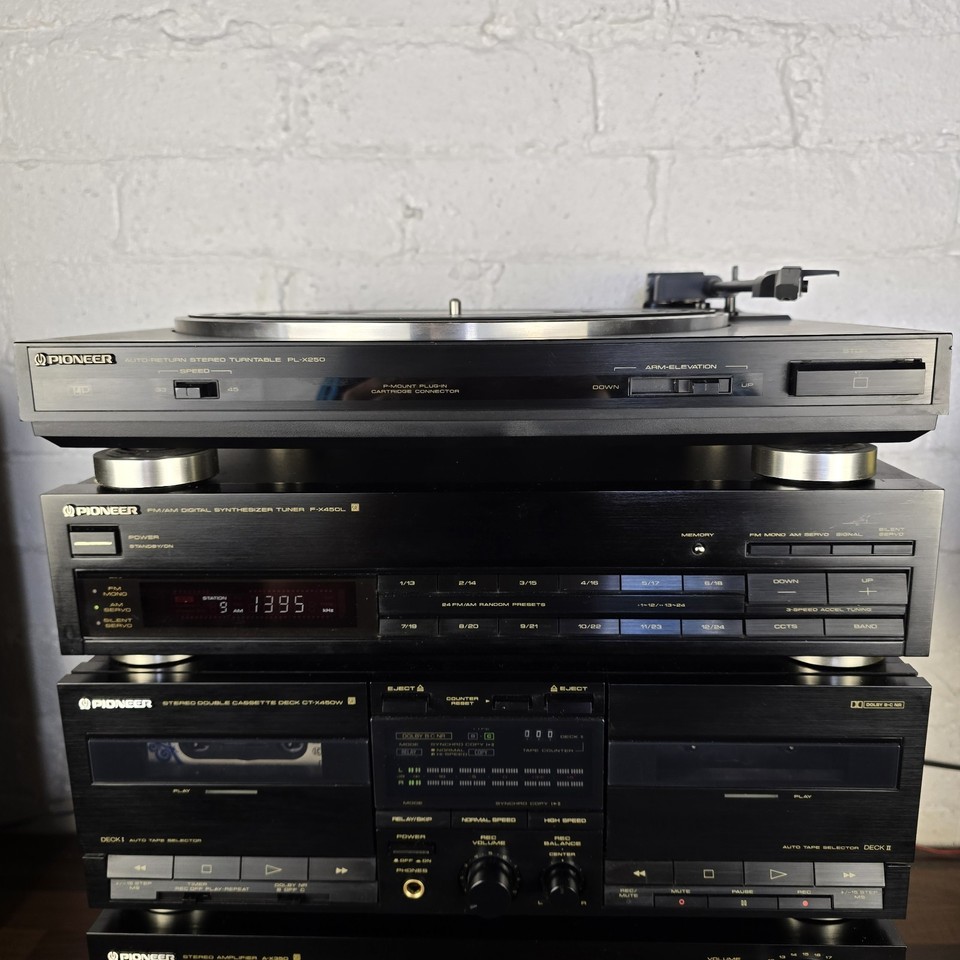 Pioneer A-X350 HiFi Stereo Stack System CD, Tape, Turntable, Tuner ...