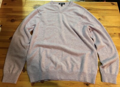 Jack Threads Men's Light Purple V Neck 100% Cashmere Size L Large ...