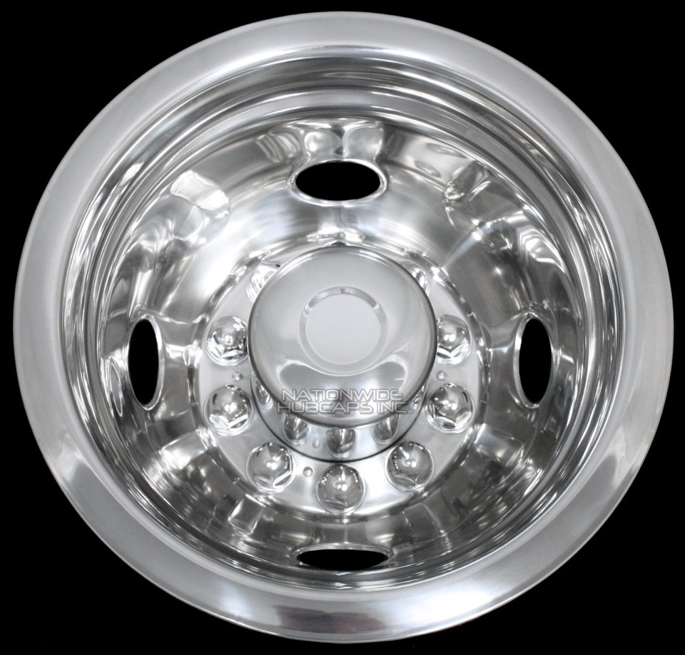 10 Lug FORD F450 1988-1998 16" Dual Wheel Simulators Dually Rim Liners ...