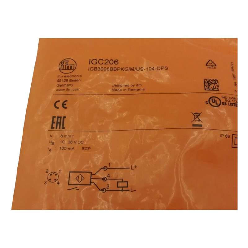 1PC For IFM IGC206 Proximity Switch Sensor | eBay