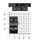 ID 0070 Slot Machine Patch Gambling 777 Spinning Embroidered Iron On ...