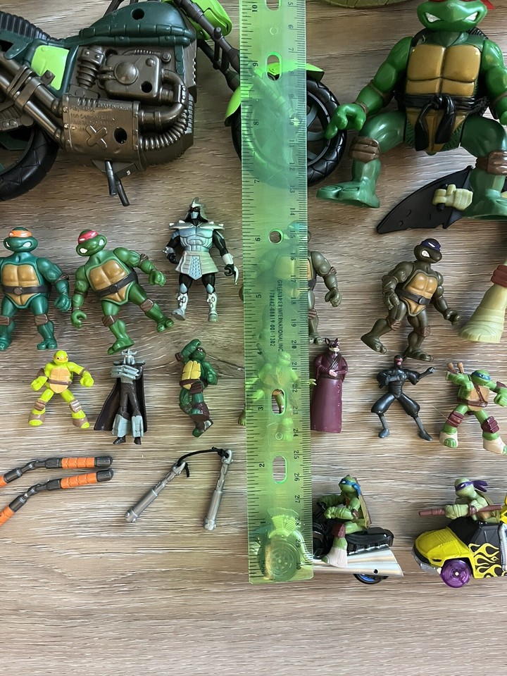 TMNT Vintage Action Figures Huge Lot Teenage Mutant Ninja Turtles | eBay